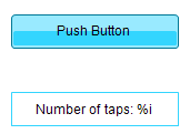 Animating the button state